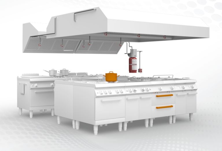Kitchen Fire Suppression System - Dubai, UAE - Wermany