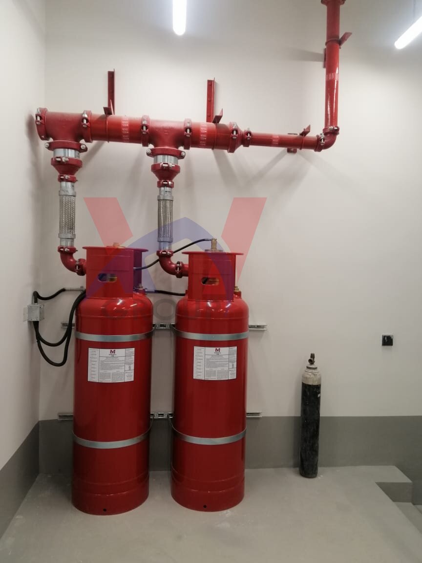 FM-200 FIRE SUPPRESSION SYSTEM - DUBAI, UAE - Wermany