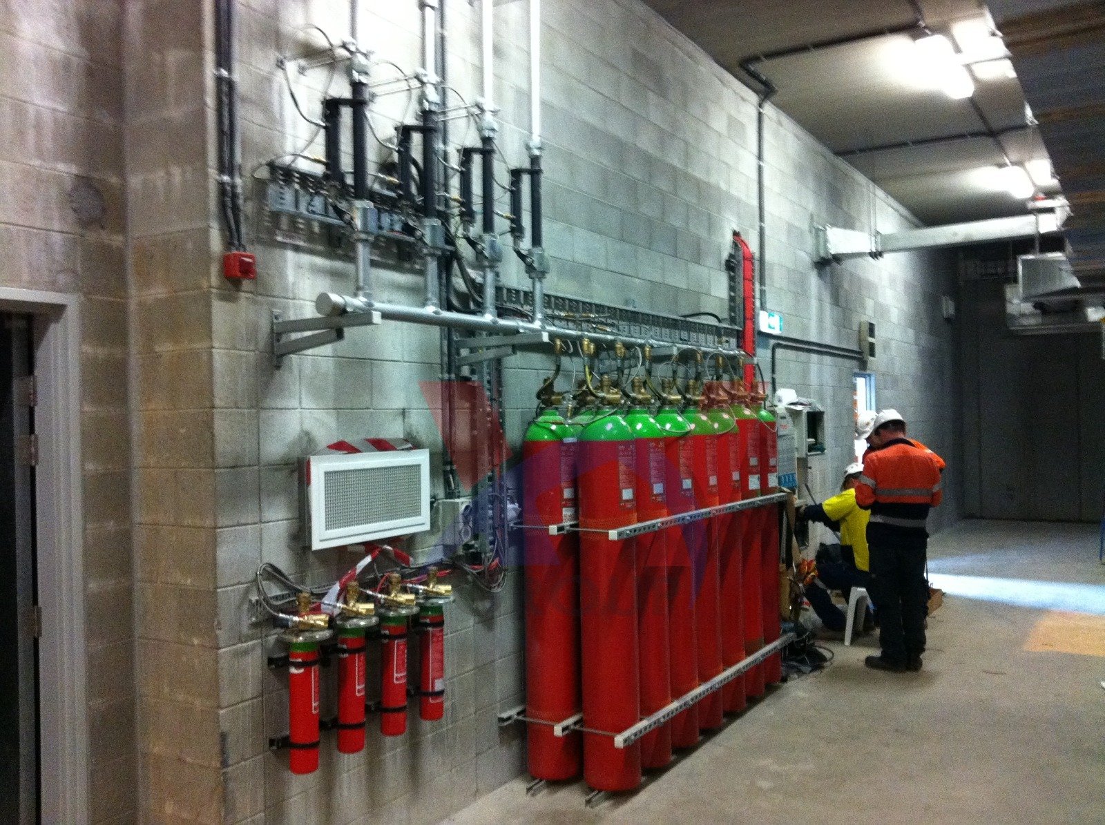 Inert Gas Fire Suppression Systems - Dubai, UAE - Wermany